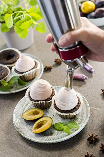 iSi Gourmet Whip Cream/Food Whipper for All Hot and Cold Applications ...