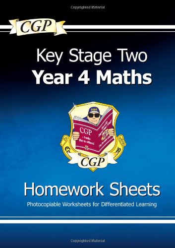 KS2 Maths Homework Sheets - Year 4: Amazon.co.uk: CGP Books, CGP Books ...