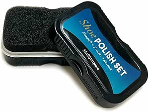 Amazon.com: 2 Pack Best Shoe Shine Sponge Polish Brush Boots Cleaner ...