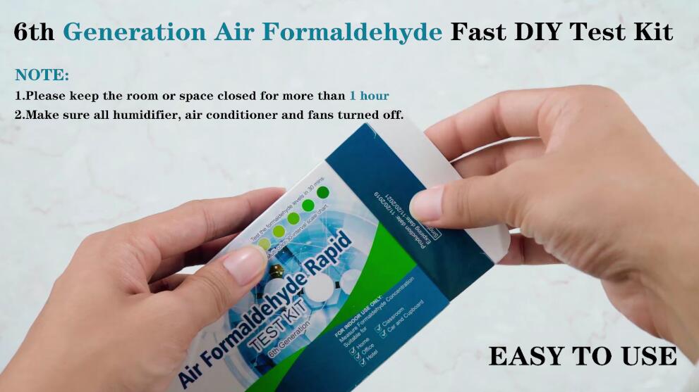 Watch How to use the Formaldehyde Test Kit on Amazon Live