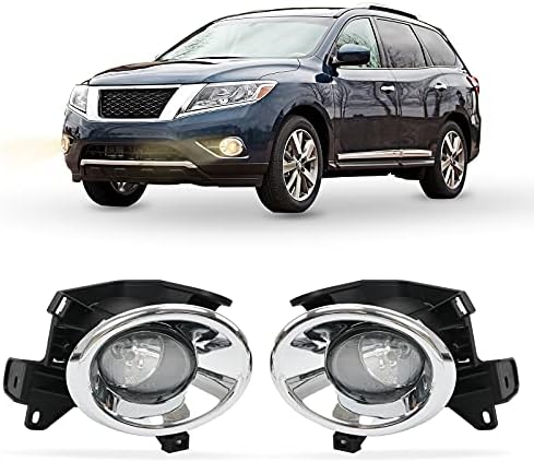 DLAA Fog Lights for Nissan Pathfinder 2013 2014 2015 2016 Front Fog ...
