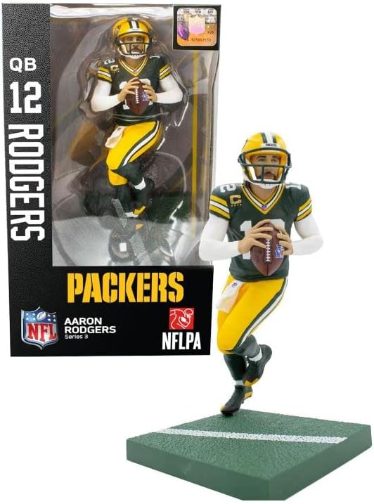 Amazon.com: Imports Dragon Aaron Rodgers (Green Bay Packers) NFL 6 ...