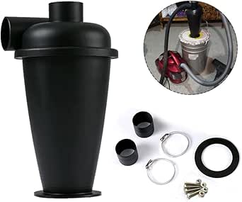 Amazon.com: Cyclone Separator Vacuum Cleaner Powder Dust Collector ...