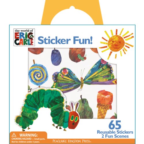 Eric Carle Sticker Fun Tote: The Very Hungry Caterpillar: Eric Carle ...
