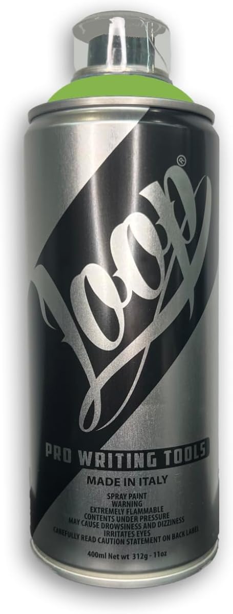 Loop - 266 - FIRENZE - SPRAY PAINT - 400ML - (GREEN) : Amazon.co.uk ...