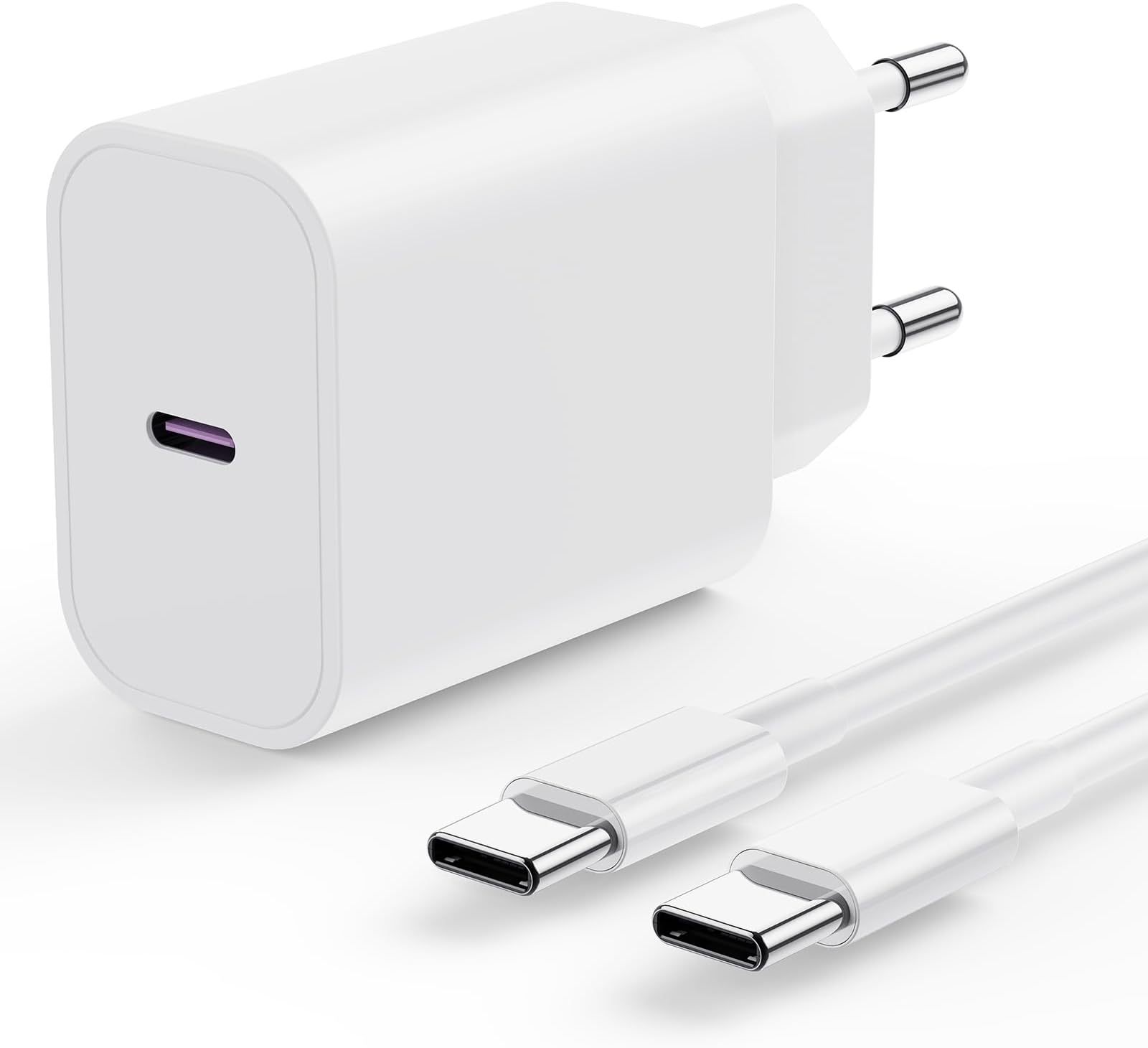 Chargeur Rapide pour iPhone 16/16 Pro/16 Pro Max/16 Plus/15/15 Pro/15 ...