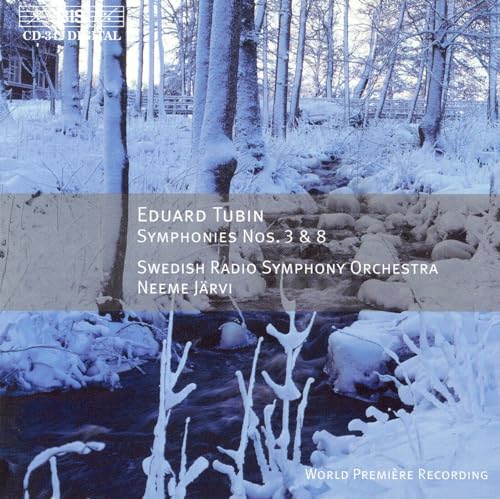 Amazon.com: Tubin: Symphonies Nos. 3 and 8 : Neeme Järvi: Digital Music