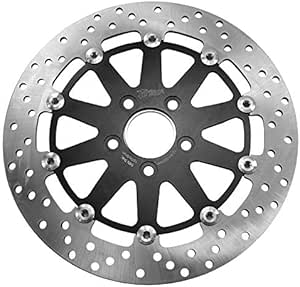 Amazon.com: TC Bros. 12.6in Oversized Front Floating Brake rotor fits 84-up Harley Models ...