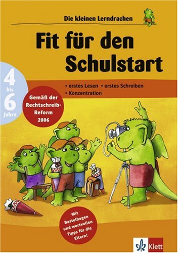 Amazon.co.jp: Fit fuer den Schulstart 4 - 6 Jahre. Erstes Lesen. Erstes ...