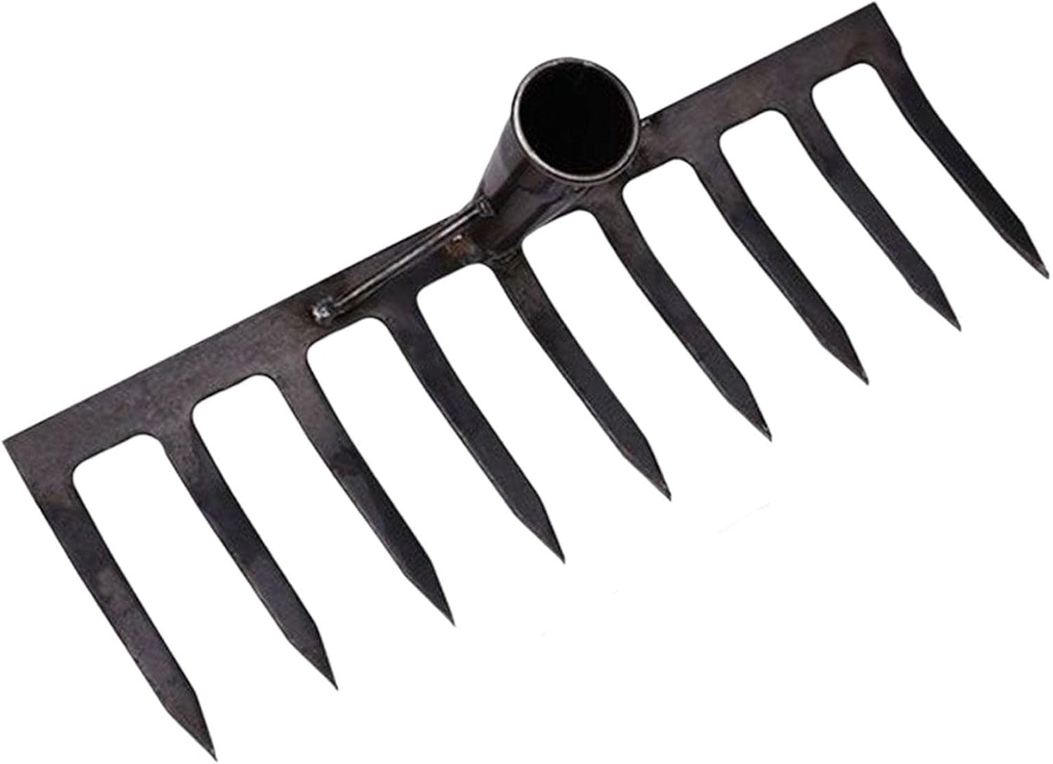 fanelod Rechen für Rasen, Gartenrechen aus Metall, Strauchrechen für ...