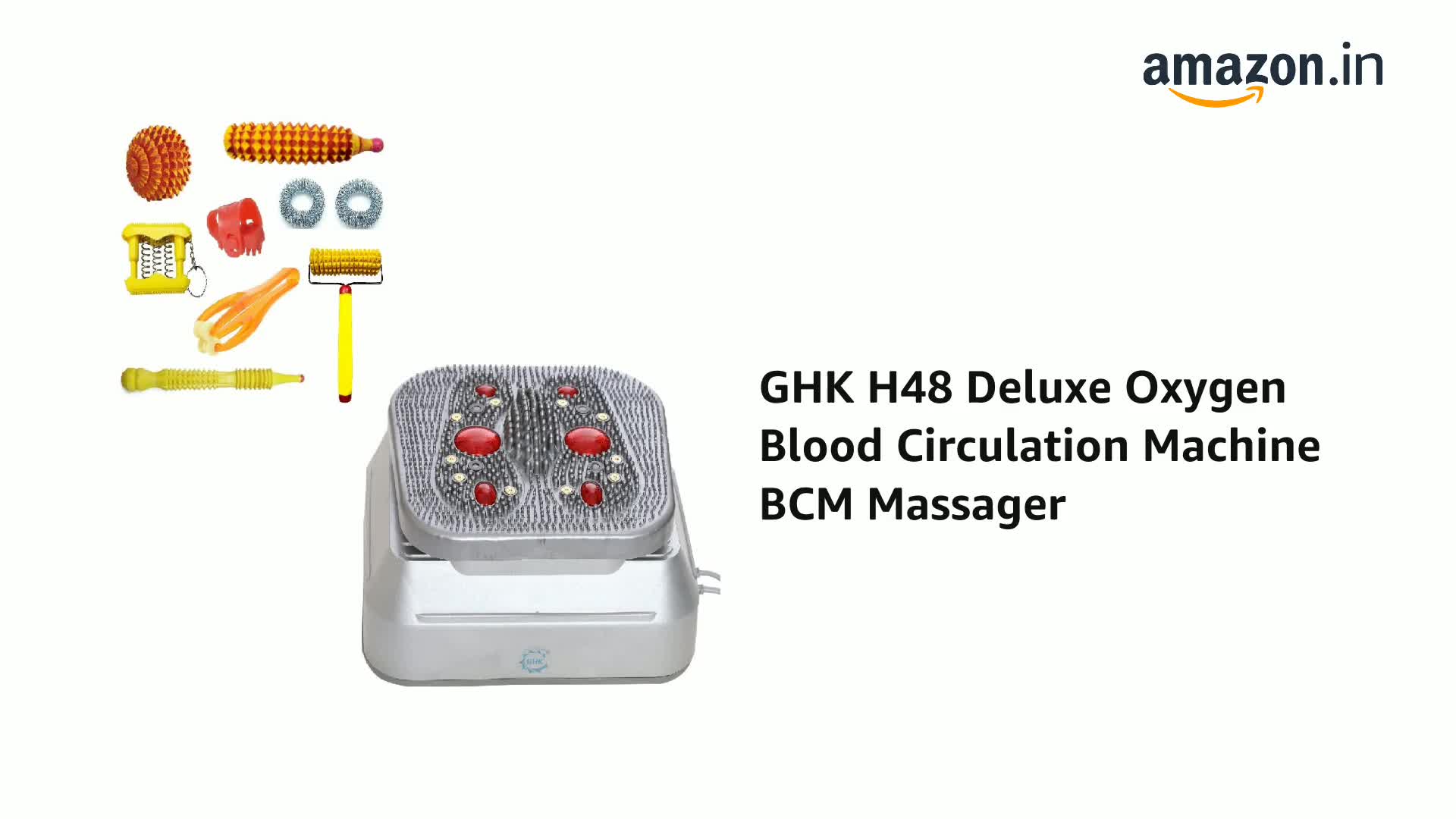 Watch GHK H48 Deluxe Oxygen Blood Circulation Machine BCM Massager on ...