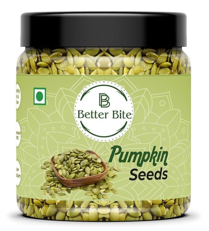 BB Better Bite Raw Pumpkin Seeds 1000 Gm Jar Pack | Superfood For ...