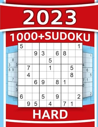 1000+ Sudoku Puzzles for Adults: Hard Sudoku Puzzles with Detailed Step ...