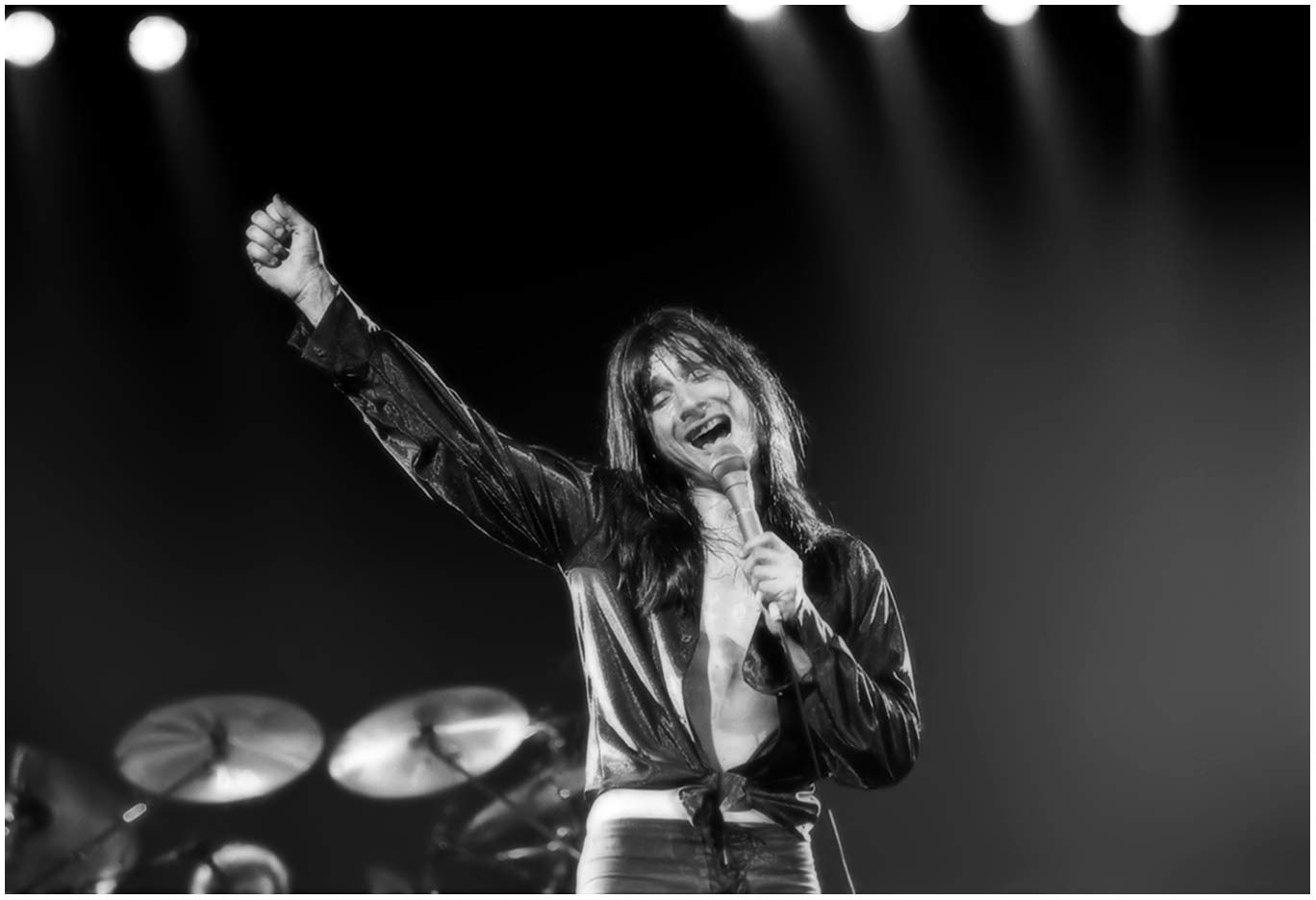 Steve Perry Poster 19x13" Black And White Print Journey: 0649070016094 ...