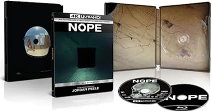 NOPE 4K Limited Collectible Steelbook Ultra HD Blu-ray: Amazon.co.uk ...