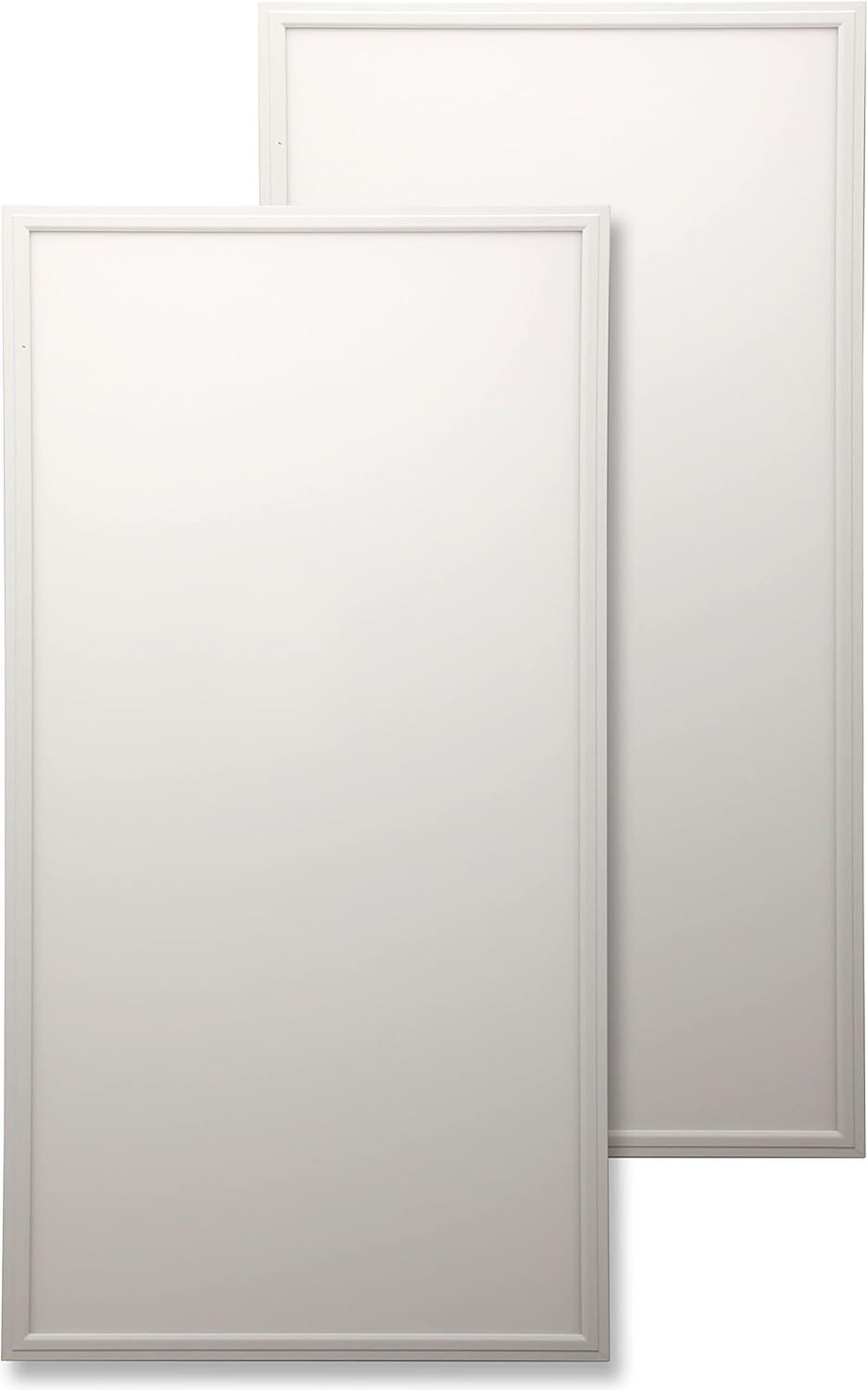 YMGI 2 Pack 24"x48" Ceiling LED Flat Panel Light Fixtures 4000K Warm ...