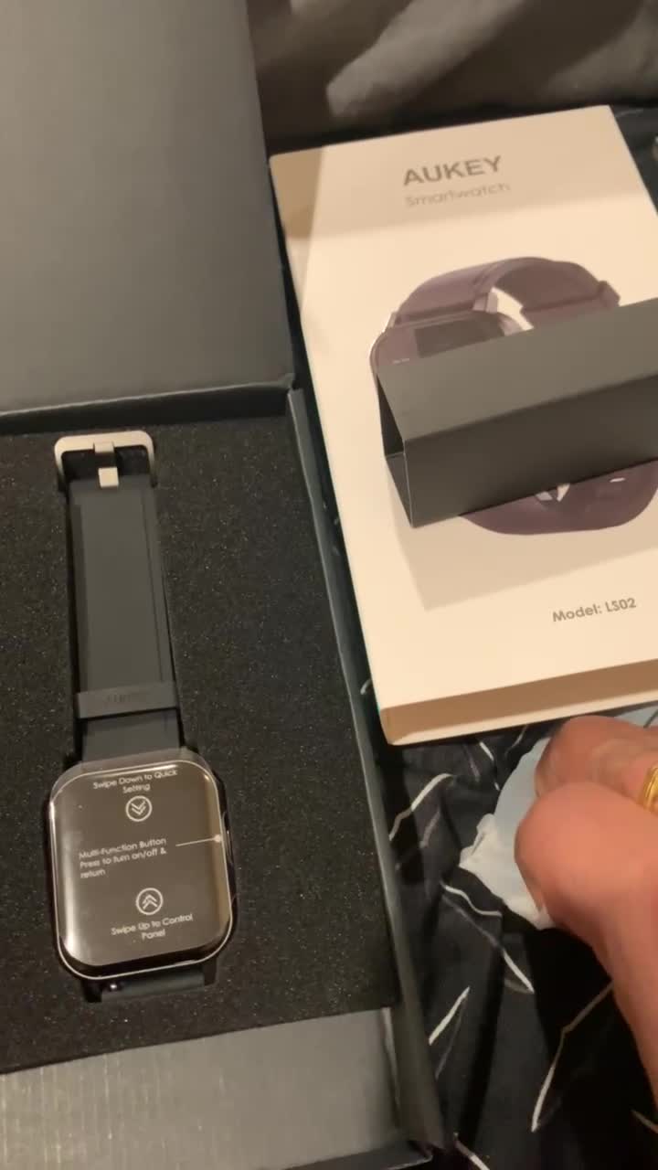 Watch AUKEY Smart Watch - Unboxing Review on Amazon Live