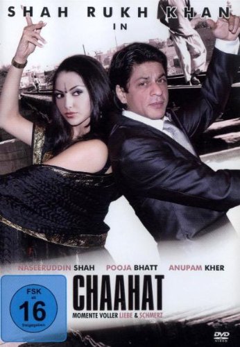 Chaahat DVD FSK 16: Amazon.de: Shah Rukh Khan, Naseeruddin Shah, Pooja ...