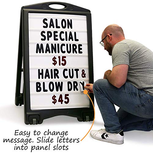 SmartSign BigBoss Pro Changeable Message Board (White) With 4 Inch ...