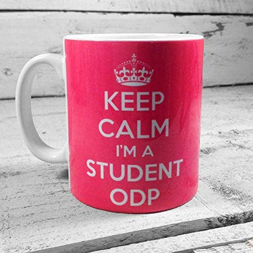 KEEP CALM I'M A STUDENT ODP Mug 11oz Cup : Amazon.co.uk: Home & Kitchen