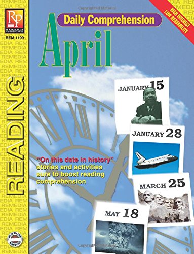 April: Daily Comprehension: Anne Sattler, Marcella Hines: 9781561757312 ...
