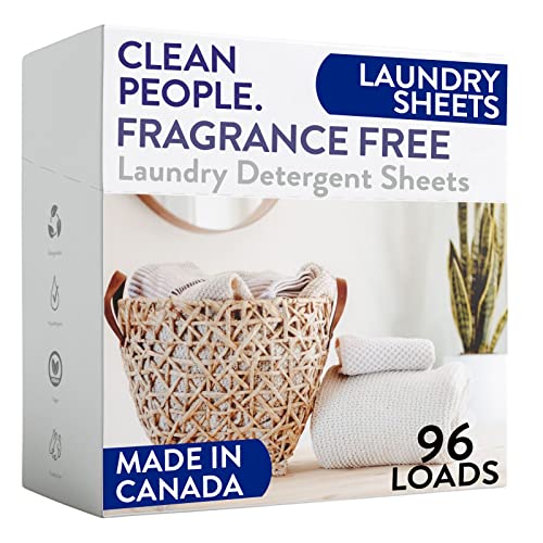 Clean People Laundry Detergent Sheets - Recyclable Packaging ...