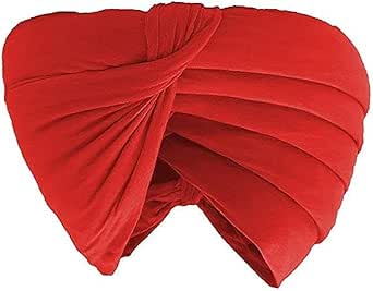Amazon.com: Men Cotton Turban Traditional Indian Sardar Pagg Sikh ...