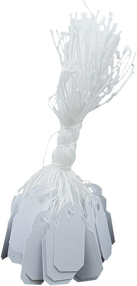 Amazon.com: 100 Pcs Paper String Price Tags - Elegant Jewelry Labels ...