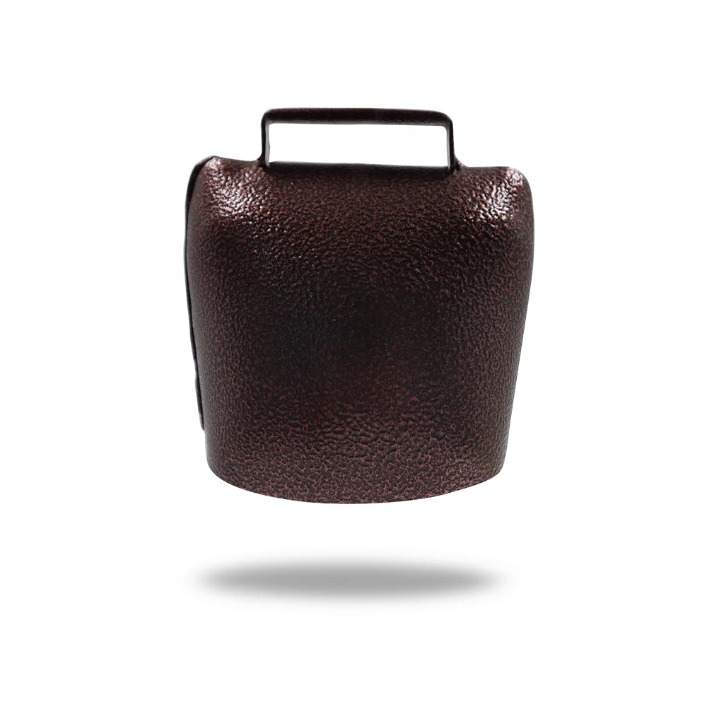 Amazon.com - 3.7 Inch Metal Cowbell with Handle, Large Cow Bell Noise ...