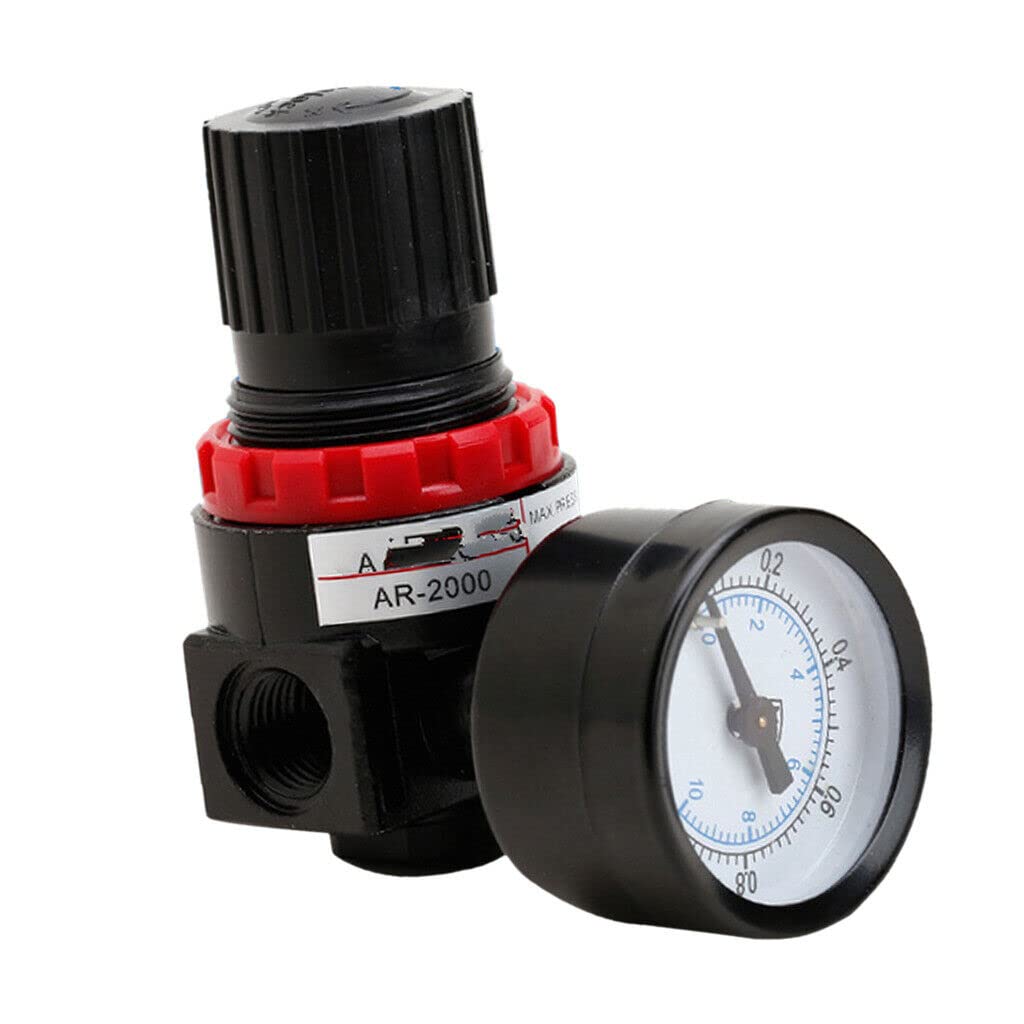 AR2000 Pneumatic Pressure Regulating Regulator Valve : Amazon.in: Home ...