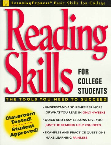 Reading Skills for College Students (Learningexpress Basic Skills for ...
