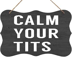 Amazon.com : Rustic Hanging Wood Sign Cash Tips Are Appreciated Sign ...