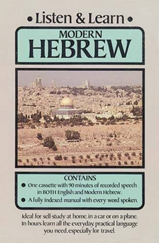Listen & Learn Modern Hebrew: Amazon.co.uk: Dover: 9780486999234: Books