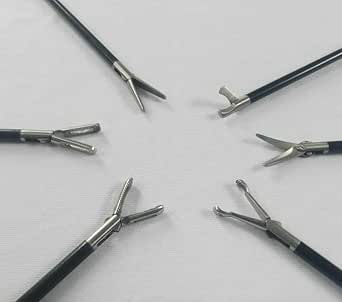 ADDLER Laparoscopic Endo clinch Babcock Grasper Curved Hook Scissors ...
