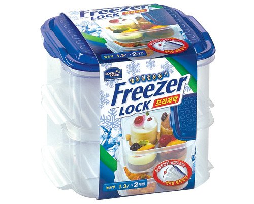Buy Lock&Lock Freezer Lock Container, 1.3 litres, Set of 2 Online at ...