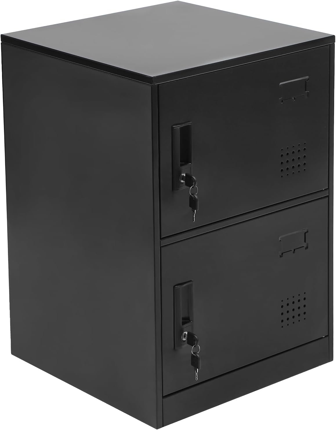 Amazon.com: WATEBATH Metal Locker Steel Storage Cabinet with 2 Doors,23 ...