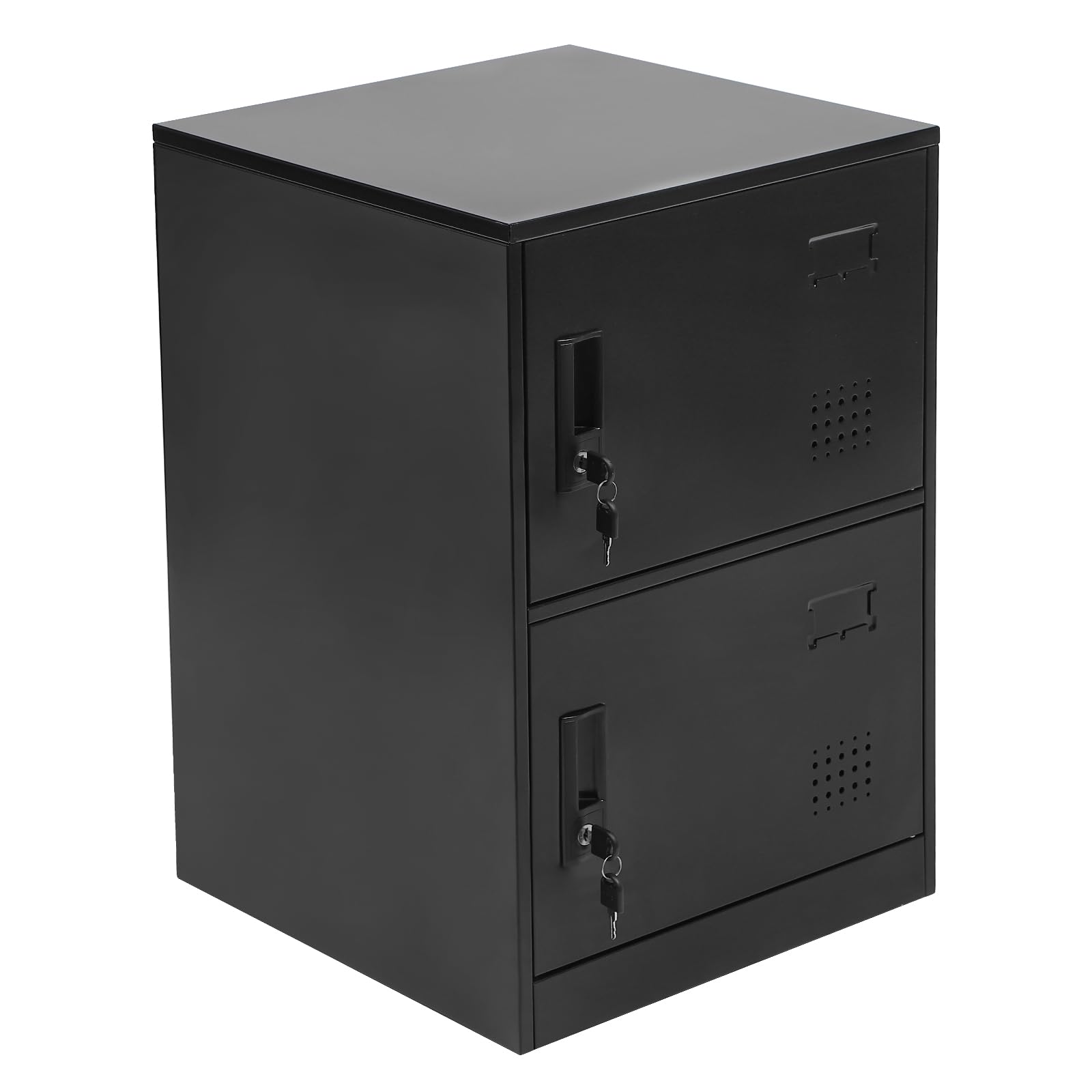 Amazon.com: WATEBATH Metal Locker Steel Storage Cabinet with 2 Doors,23 ...