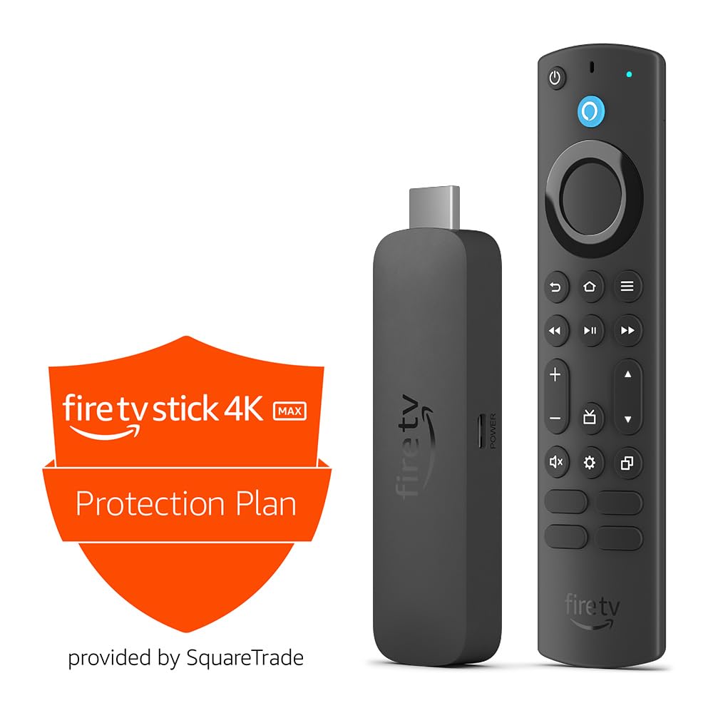 Amazon.com: Amazon Fire TV Stick 4K Max with 2-Year Protection Plan
