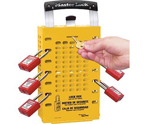 503Y- GROUP LOCK BOX LATCH TIGHT DESIGN, YELLOW: Industrial Lockout ...