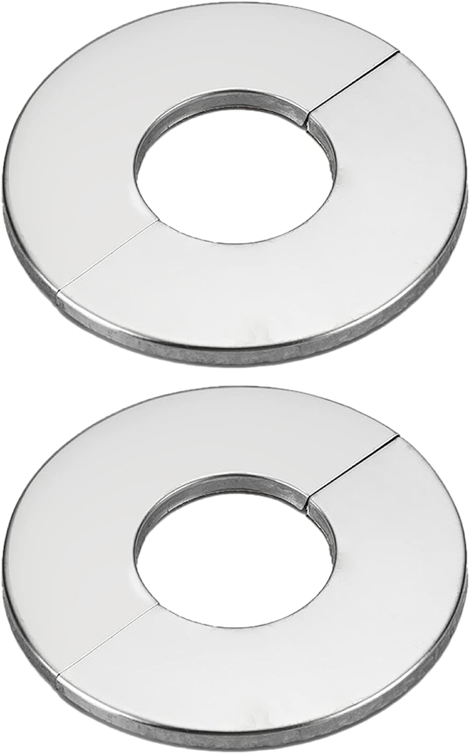 Wall Split Flange Pipe Covers Chrome, Drain Pipe Cover Pipe Snug ...