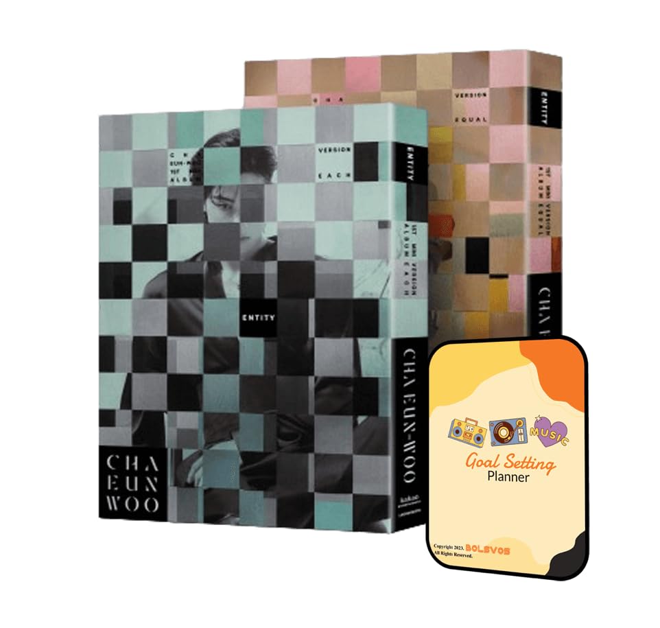 Buy ENTITY Cha Eun-woo Album [EACH ver. + EQUAL ver. 2 ver. Full Album Set]+Pre Order Benefits ...
