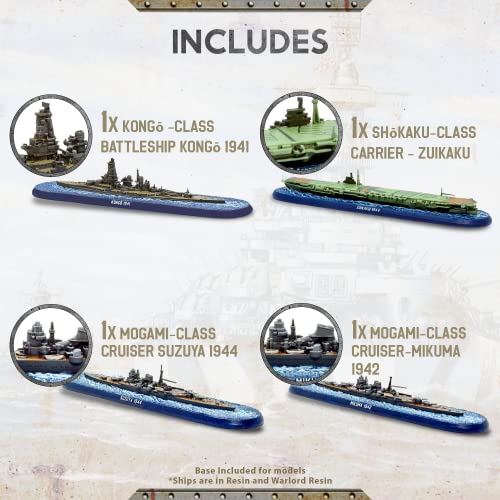 Wargames Delivered Warlord Games Victory at Sea - IJN Fleet, Battleship ...