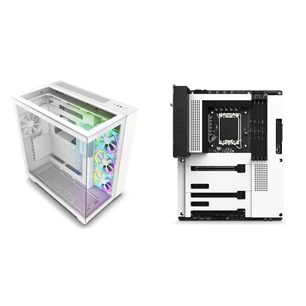 Snapklik.com : NZXT H9 Elite Dual-Chamber ATX Mid-Tower PC Gaming Case ...
