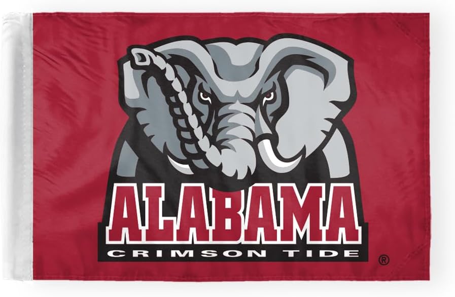 Amazon.com: University of Alabama Flag Crimson Tide Motorcycle Flags ...