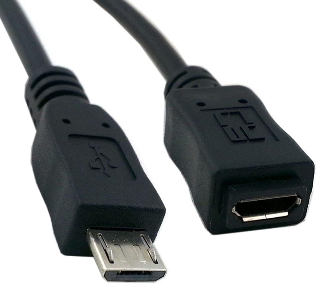 Amazon.com: StarTech.com 0.5m 20in Micro-USB Extension Cable - M/F ...