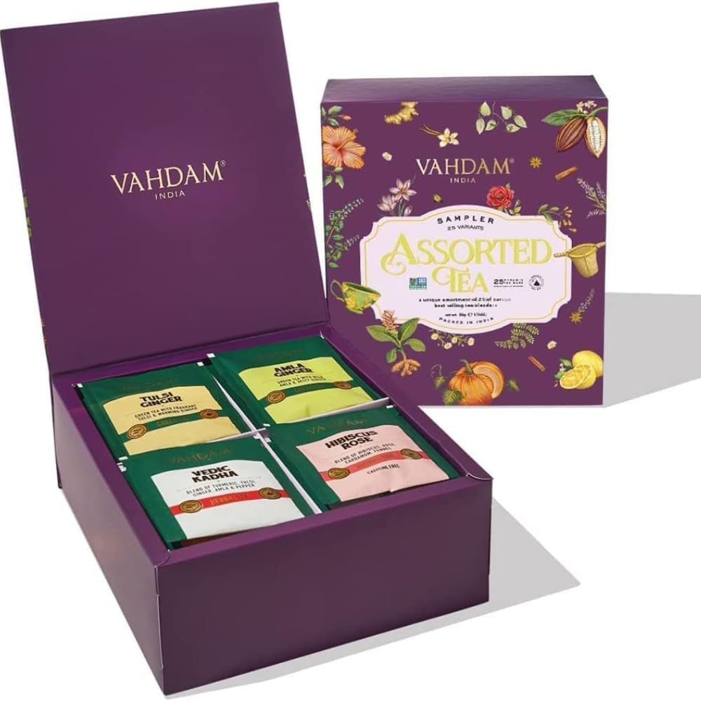 Snapklik.com : Assorted Tea Gift Set Variety Pack 24 Different Flavour ...