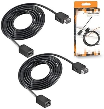 Orzly SNES Mini NES Mini Extension Cables [2x] 6ft/1.8M Controller ...