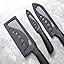 RADA Stainless Steel Professional Kitchen Knife Set, 3-Piece Meat and ...