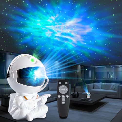 VUENICEE Astronaut Galaxy Projector, Nebula Projector, Astronaut ...