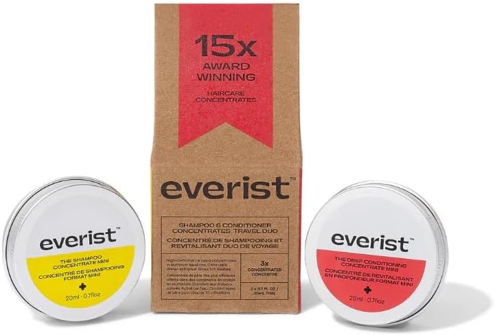 Amazon.com : Everist The Haircare Travel Duo, The Shampoo Concentrate ...